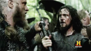 GIF vikings athelstan george blagden - animated GIF on GIFER