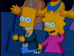 GIF bart simpson lisa simpson episode 20 - animated GIF on GIFER