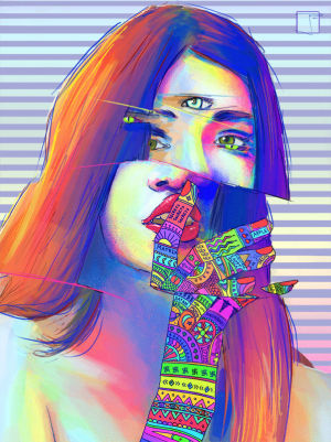 Lsd phazed psychedelic GIF - Find on GIFER