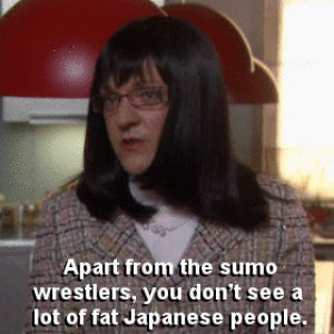 Chris lilley angry boys jen okazaki GIF - Find on GIFER