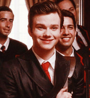 GIF glee kurt hummel chris colfer - animated GIF on GIFER