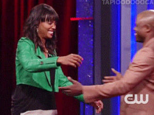 Season 10 whose line is it anyway aisha tyler GIF - Find on GIFER