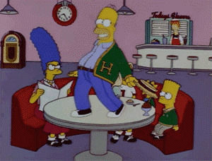Homer simpson dancing GIF - Find on GIFER