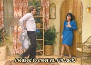 GIF threes company jack tripper janet wood - animated GIF on GIFER - by ...