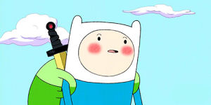 Finn reaction adventure time GIF on GIFER - by Maladwyn