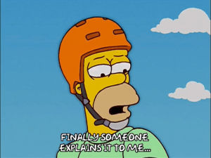 Thinking homer simpson GIF - Find on GIFER