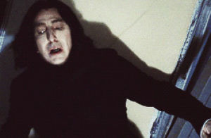GIF follow snape harry potter - animated GIF on GIFER
