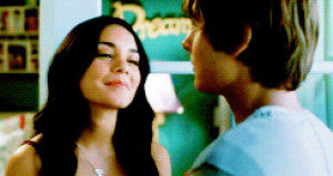 GIF vanessa hudgens zac efron high school musical - animated GIF on GIFER