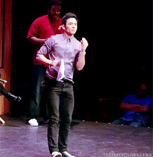 GIF poc fc john cho feito - animated GIF on GIFER