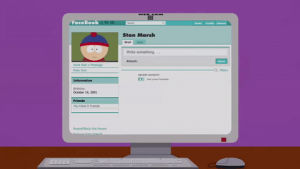 GIF stan marsh computer stan - animated GIF on GIFER