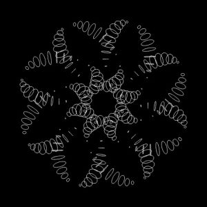 Abstract black and white trippy GIF - Find on GIFER