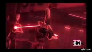 Droids star wars battle GIF - Find on GIFER