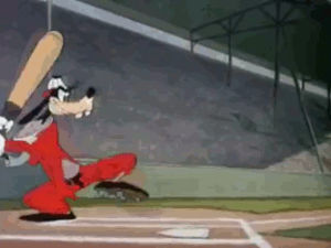 Goofy baseball times GIF - Find on GIFER