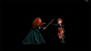 GIF merida disney pixar - animated GIF on GIFER