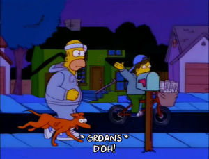 GIF fishing homer simpson season 9 - animated GIF on GIFER