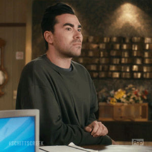 David rose schitts creek schittscreek GIF - Find on GIFER