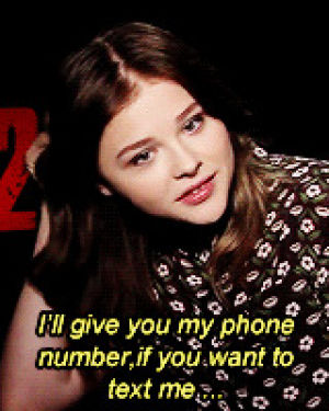 Chloe grace moretz GIF - Find on GIFER