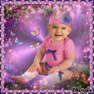 GIF baby girl - animated GIF on GIFER