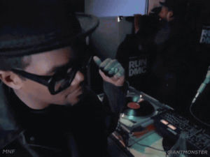 Aerosmith run dmc GIF - Find on GIFER