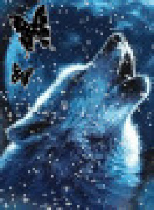 Download blue moon GIF - Find on GIFER
