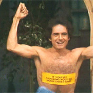 GIF threes company larry dallas richard kline - animated GIF on GIFER