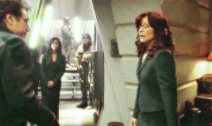 GIF battlestar galactica edward james olmos bsg - animated GIF on GIFER