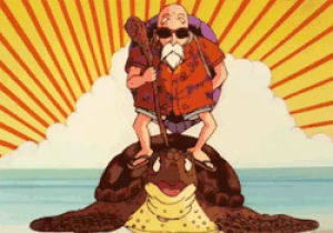GIF master roshi - animated GIF on GIFER
