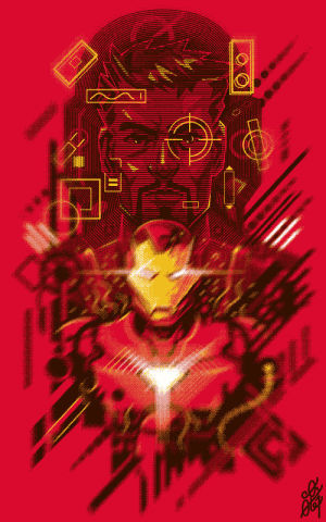 GIF iron man - animated GIF on GIFER