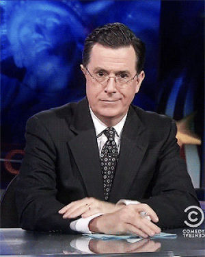 GIF stephen colbert - animated GIF on GIFER
