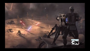 Droids star wars battle GIF - Find on GIFER
