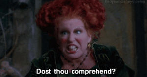 Hocus pocus bette midler mornings GIF on GIFER - by Brarius