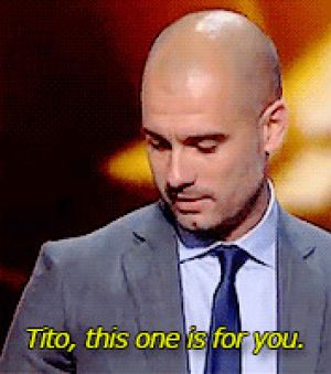GIF pep guardiola fc barcelona fc bayern - animated GIF on GIFER