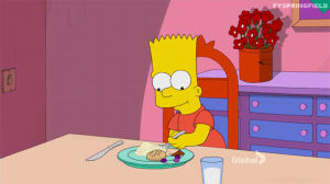 Frog prince treehouse of horror xii bart simpson GIF - Find on GIFER