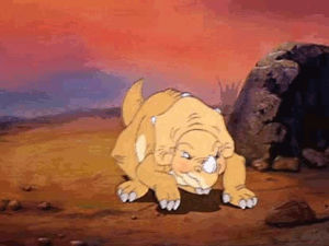 GIF cera lbt the land before time - animated GIF on GIFER