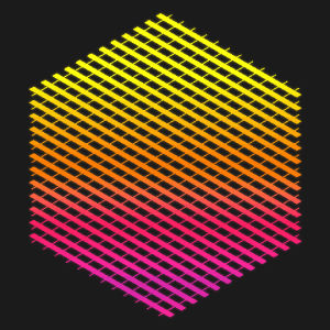 GIF 3d colorful isometric - animated GIF on GIFER