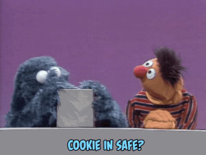 Count von count cookie monster sesame street GIF - Find on GIFER