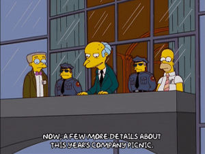 Season 14 episode 10 waylon smithers GIF on GIFER - by Fordreriel