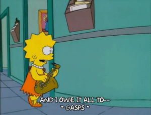 GIF bart simpson lisa simpson episode 16 - animated GIF on GIFER