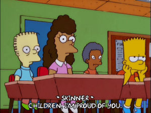 GIF season 8 milhouse van houten episode 25 - animated GIF on GIFER