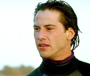Keanu Reeves Point Break Hair