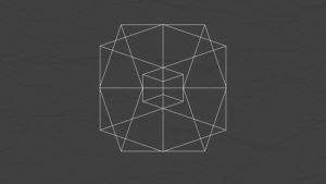 Black and white 3d geometry GIF on GIFER - by Malazan