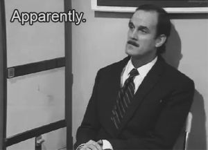 John cleese fawlty towers GIF - Find on GIFER