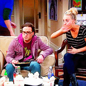 Tbbt la teoria del big bang kaley cuoco GIF - Find on GIFER