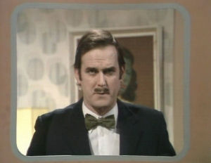 John cleese fawlty towers GIF - Find on GIFER