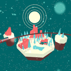 GIF animation abstract triangles - animated GIF on GIFER