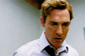 True detective rust cohle GIF - Find on GIFER