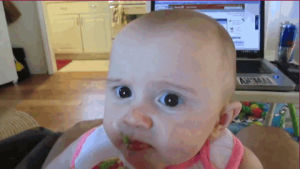 GIF baby girl - animated GIF on GIFER