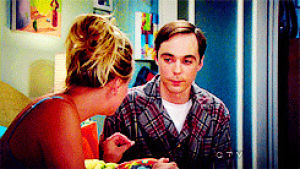 Sheldon cooper penny big bang theory GIF - Find on GIFER
