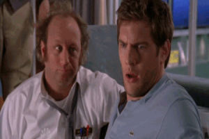 GIF scott krinsky chuck chuck nbc - animated GIF on GIFER