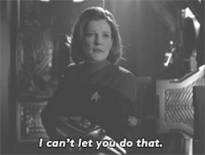 Jeri ryan janeway seven GIF - Find on GIFER